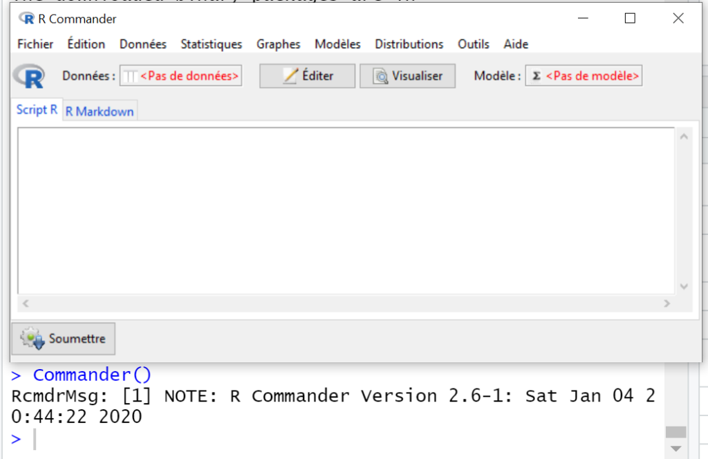 Comment lancer Rcommander dans Rstudio ? - Webanalytix Blog