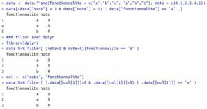 Comment filtrer les données d’un data frame dans R ? - Webanalytix Blog